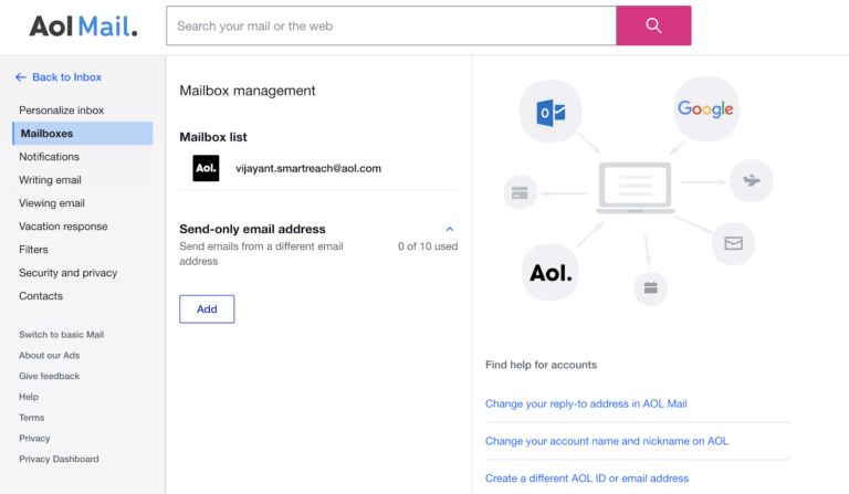 AOL Mail Settings | The Complete SMTP uide