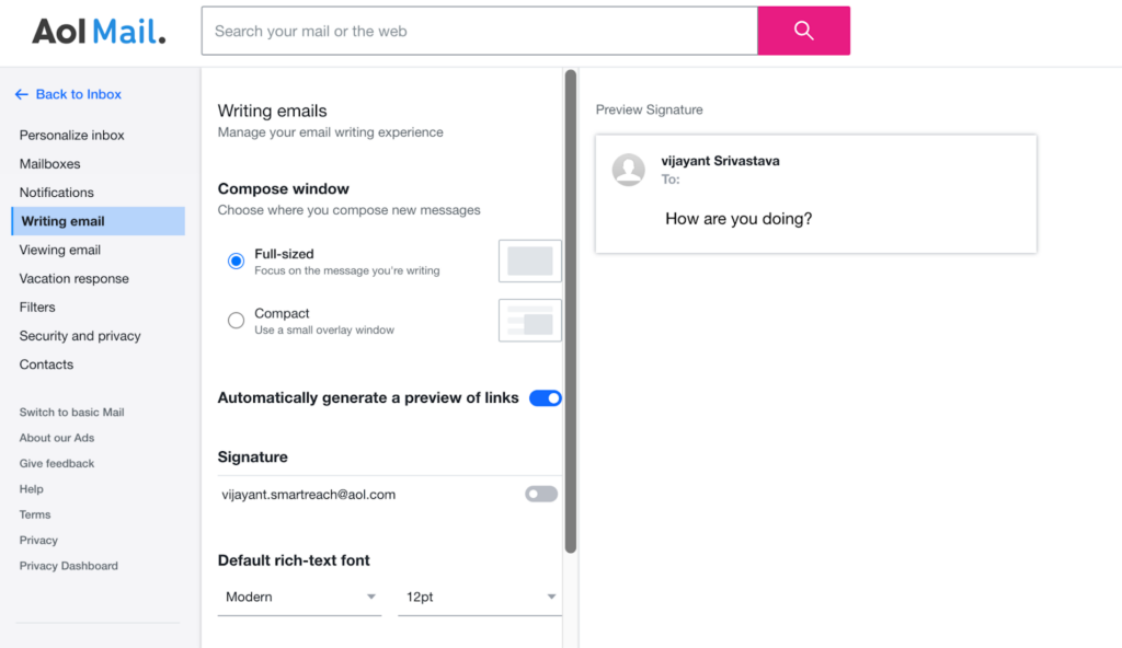 AOL Mail Settings | The Complete SMTP uide