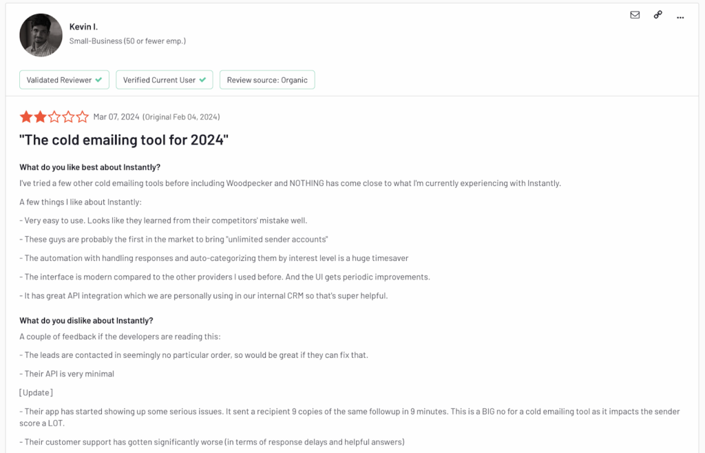 Instantly.ai Review 2024 | Features, Pricing & Alternative