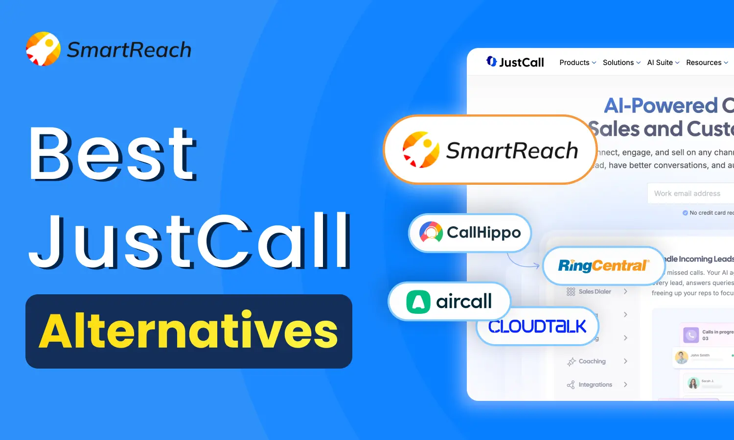 Top 10 JustCall Alternatives: Compare VoIP Tools [2025]